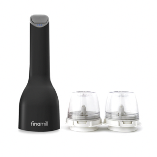 Finamill Macina ricaricabile USB in starter kit midnight black ...