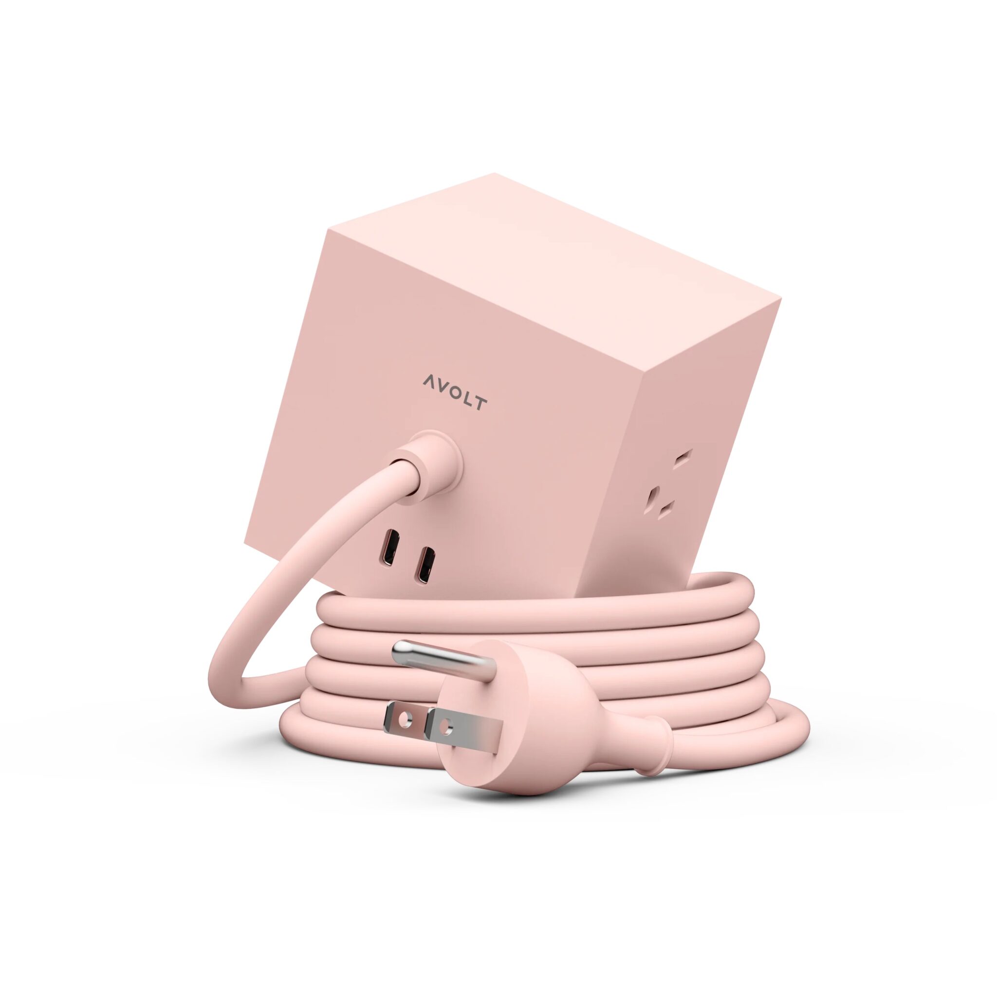 Avolt SQUARE 1 Multipresa 30W Dual USBC con magnete, 1.8m - new pink ...